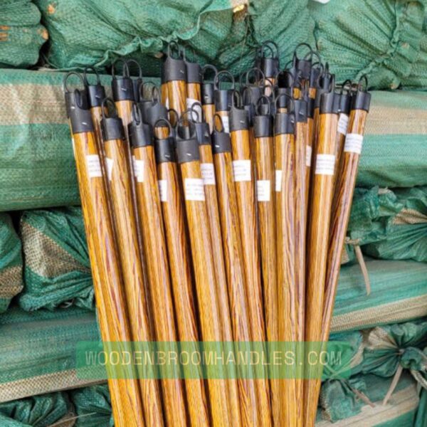 Wood Grain Coated Wooden Broom Handles – Natural Aesthetics & Enhanced ...